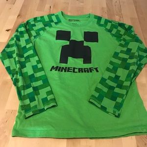 Mojang | Shirts & Tops | Minecraft Long Sleeve Shirt | Poshmark